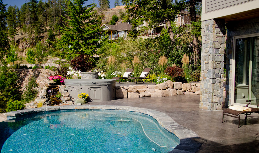 K2 Stone Show Home - Traditional - Pool - Vancouver - by K2 Stone ...