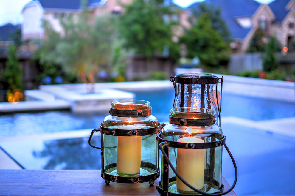 Katy Custom Swimming Pool - Contemporain - Piscine - Houston - par ...