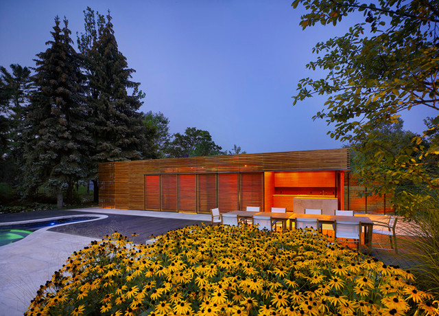 Kleinburg Pool Pavilion - Modern - Pool - Toronto - by Amantea ...