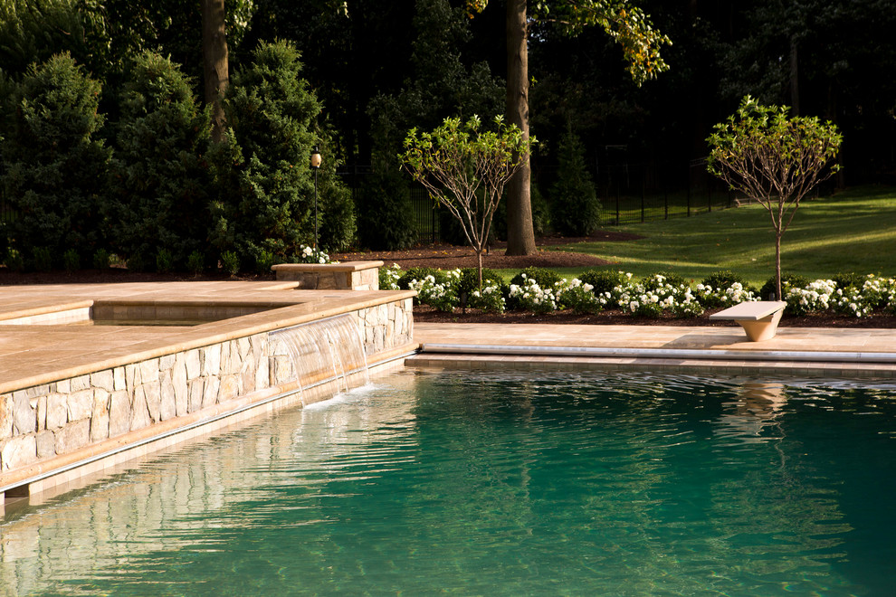 Kohlmark Group Pool House and Surrounds Landscaping - Traditional ...