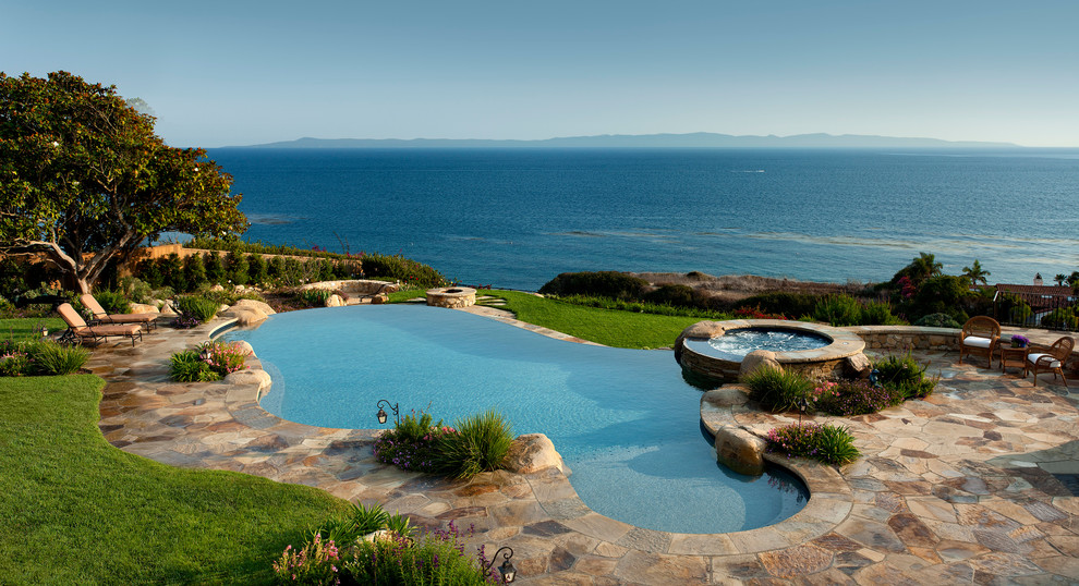 Kris E. Kimpel Landscape Architecture Prism Blue Pebble Sheen - Modern ...