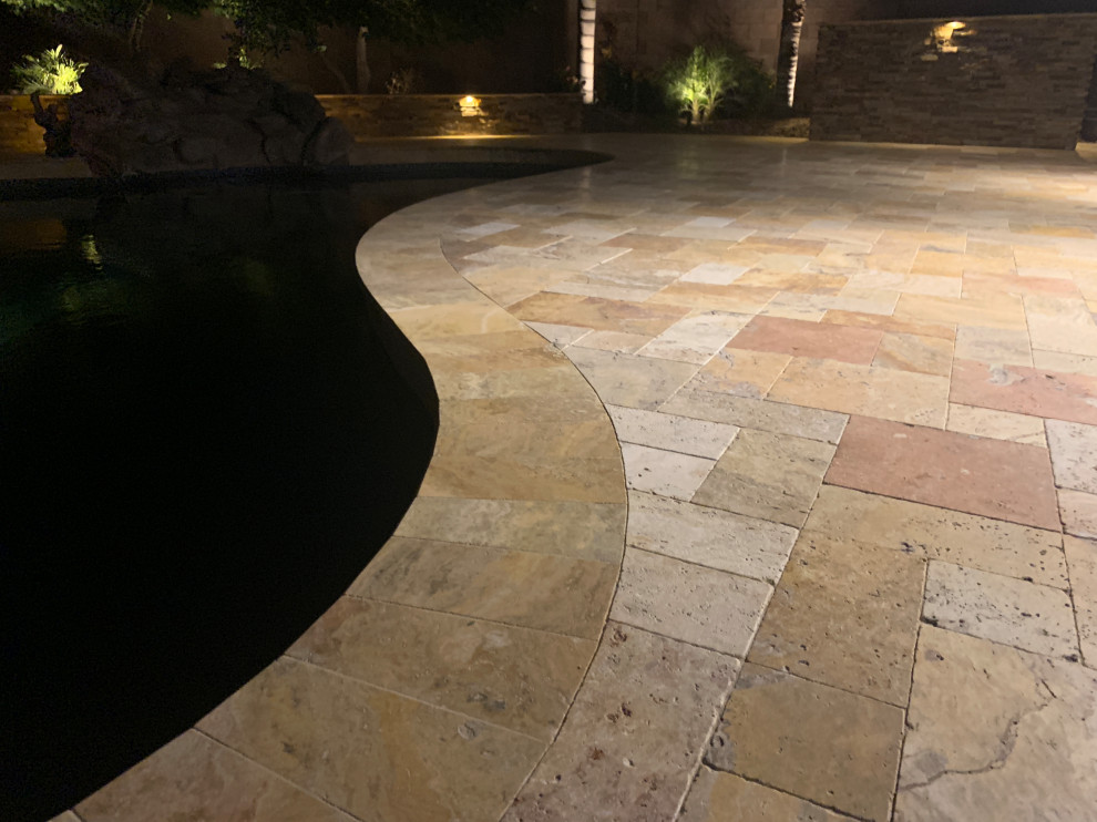 Kriz Front and Back Yard Remodel - Modern - Pool - Phoenix - by Ground ...
