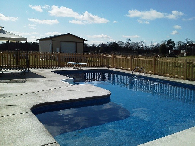 L-Shaped pool - Swimming Pool & Hot Tub - Atlanta - by Precision Pools ...