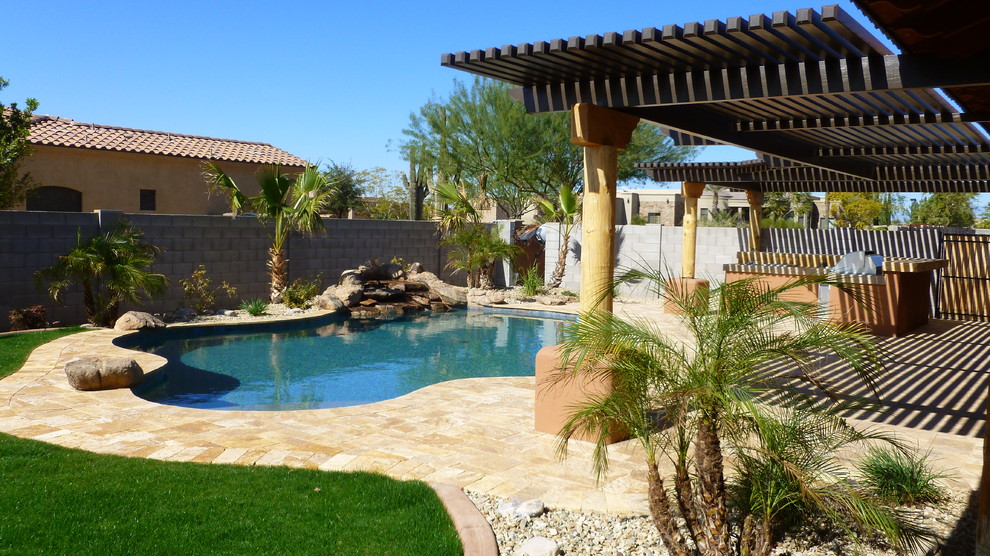 Lagoon Pools - Contemporary - Pool - Phoenix - by Big Daddy ...