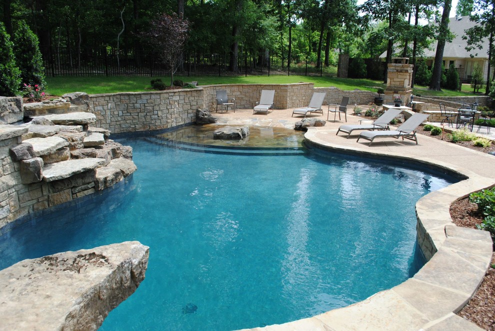Lagoon Style Pools - Klassisch modern - Pools - Sonstige - von Above ...