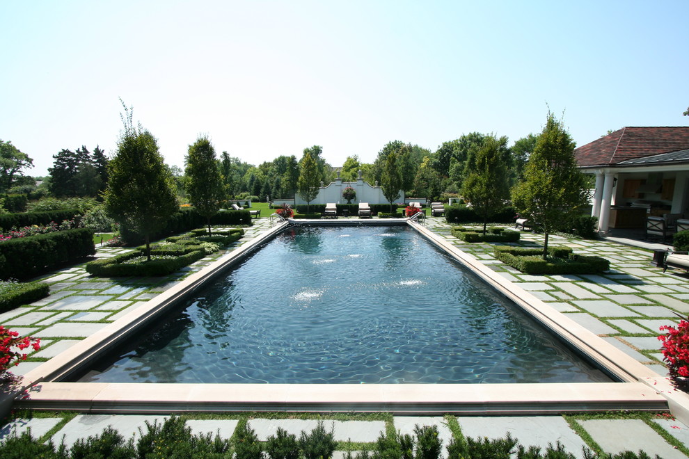 Lake Forest English Garden - Traditional - Pool - Chicago - by ...
