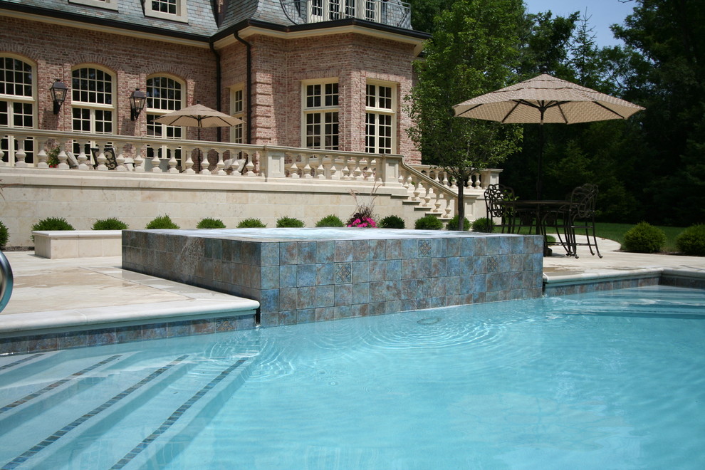 Lake Forest Estate - Traditional - Pool - Chicago - by Rosebrook Pools ...
