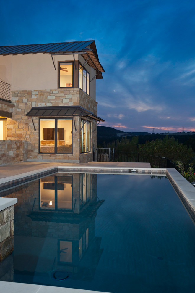 Lake Travis View House - Contemporary - Pool - Austin - by Rick O ...