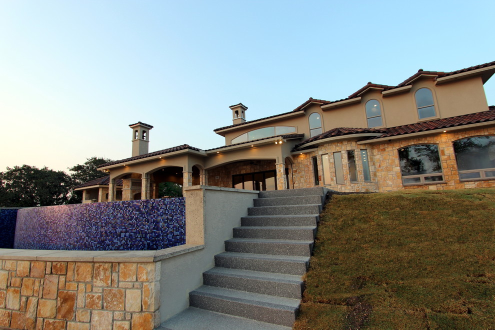 Lakeside Tuscan - Mediterranean - Pool - Austin - by Cook Designs | Houzz