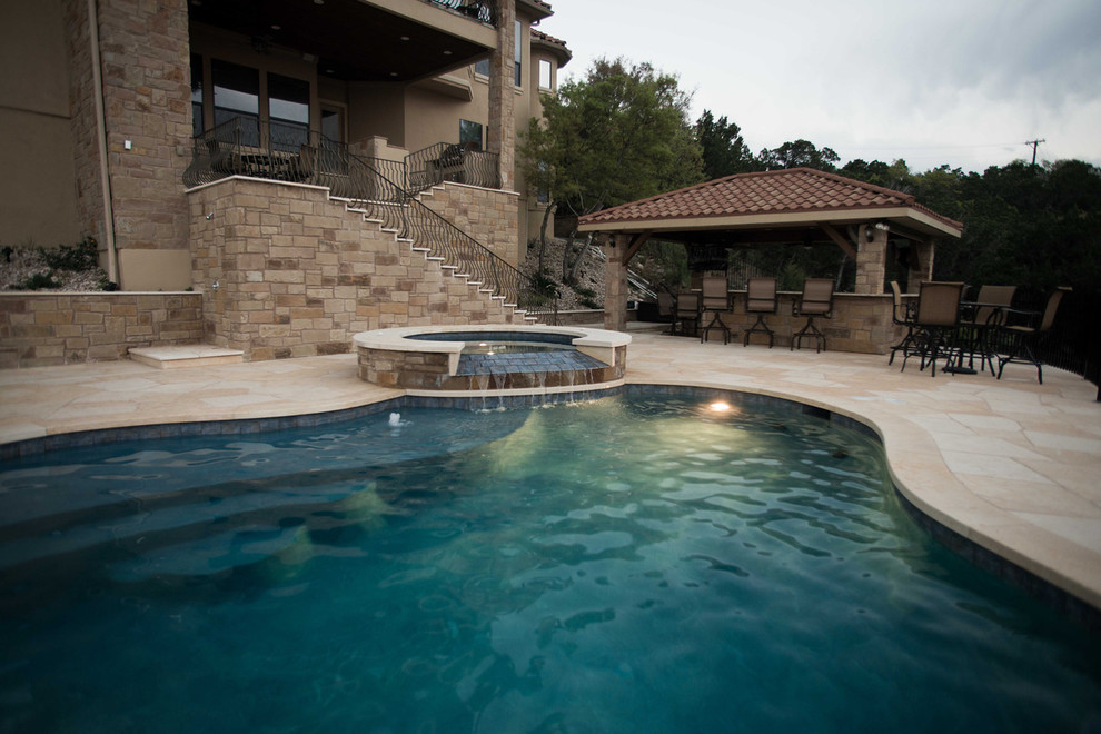 Lakeway - Traditional - Pool - Austin - by Cascade Custom Pools | Houzz