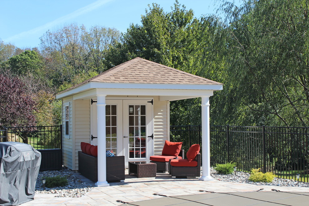 Lanai Poolhouse by Lapp Structures - Pool - Other - by Lapp Structures ...