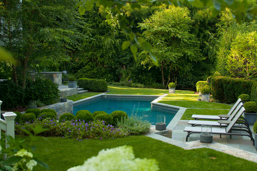 Landscaped Pools - Traditional - Pool - New York - by Glen Gate Company ...
