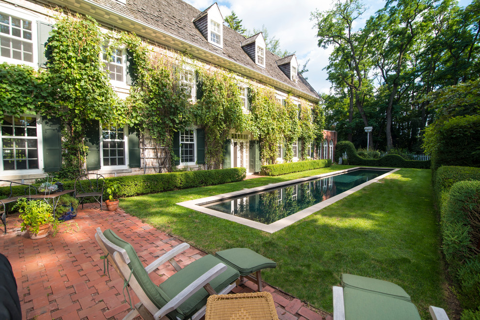 Lap Pool - Traditional - Pool - Chicago - by Barrington Pools | Houzz