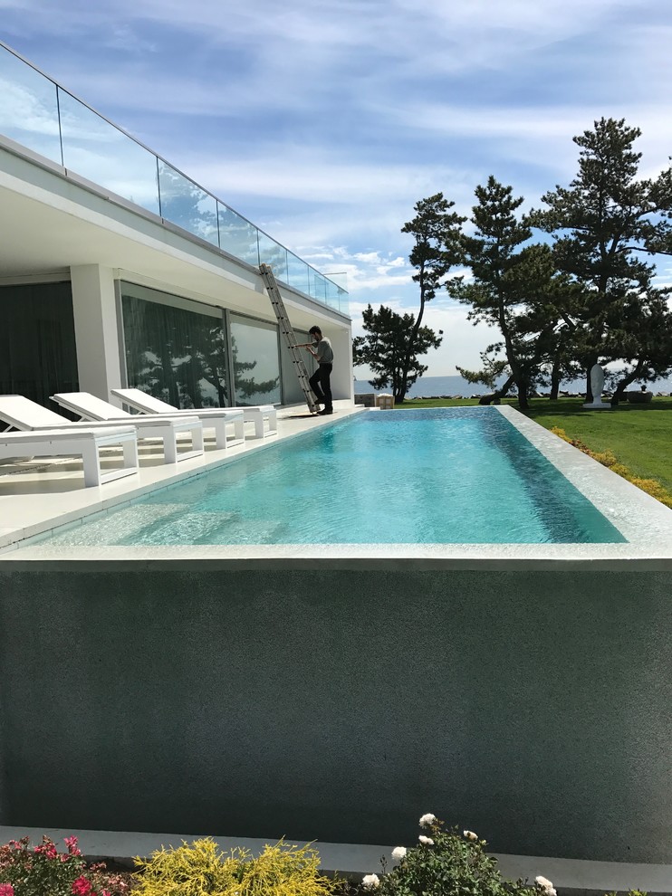 Lap Pool - Darien, CT - Modern - Pool - New York - by Swimm Pools Inc ...