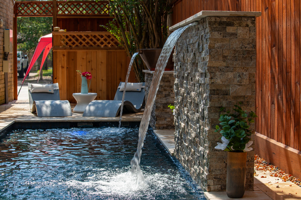 Lap Pool | Houston, TX - Modern - Pool - Houston - by Richard's Total ...