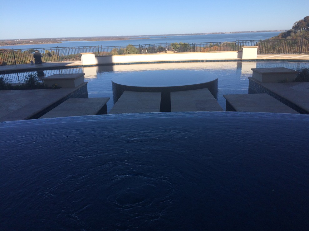 Large All Tile Pool - Contemporary - Pool - Austin - by Ocean Quest ...