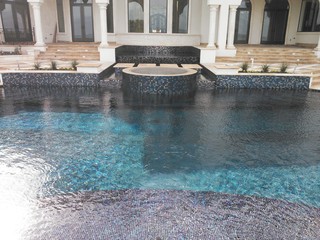 Large All Tile Pool - Contemporary - Pool - Austin - by Ocean Quest ...