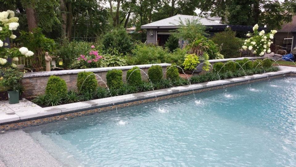 Large Techo Bloc pool project 2 - Traditional - Pool - New York - by ...