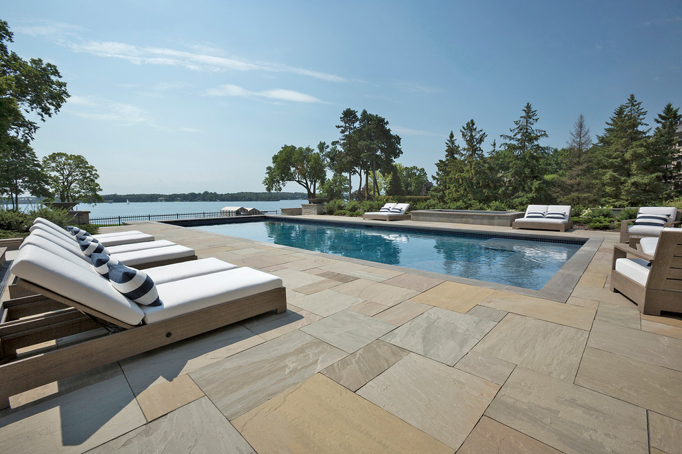 LAVISH LAUREL™ - Contemporary - Pool - Minneapolis - by ORIJIN STONE ...