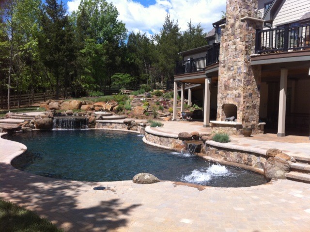 Leesburg Naturalistic Pool - Eclectic - Swimming Pool & Hot Tub - DC ...