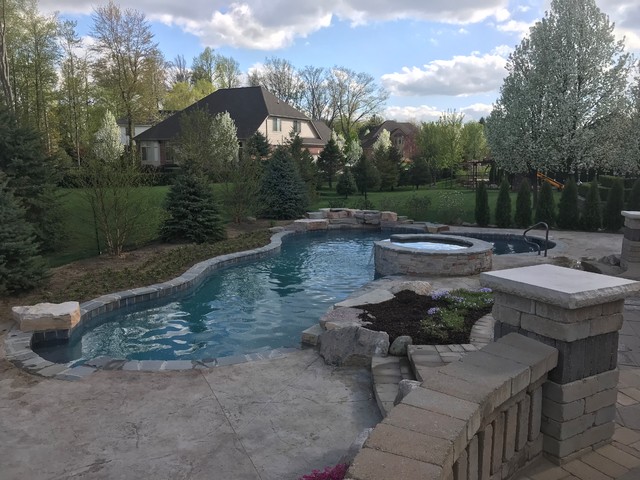 Legendary Escapes Hybrid Swimming Pool Serenity in Shelby Township {GAD ...