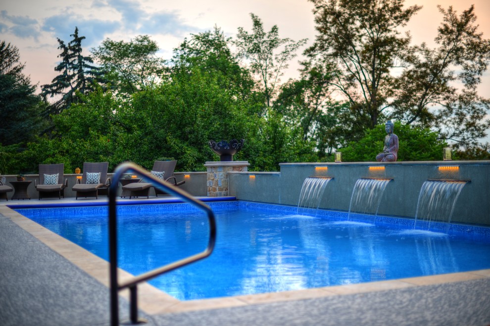 Lemoyne, Pennsylvania - Modern - Pool - Philadelphia - by Goodall Pools ...