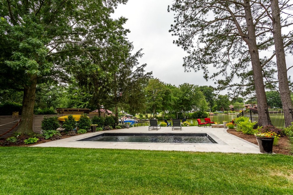 Lewes Yard Transformation - Traditional - Pool - Other - by Ashton ...