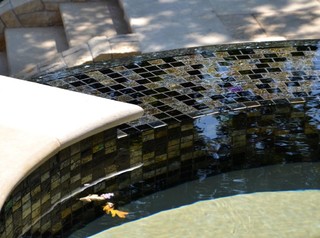 Lightstreams Glass Spa Tile | Obsidian Black - Pool - San Francisco ...