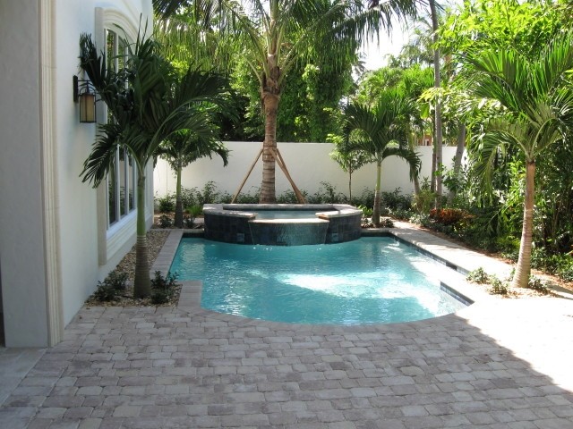 Linear Pools - Modern - Pool - Miami - by A&G Concrete Pools, Inc. | Houzz