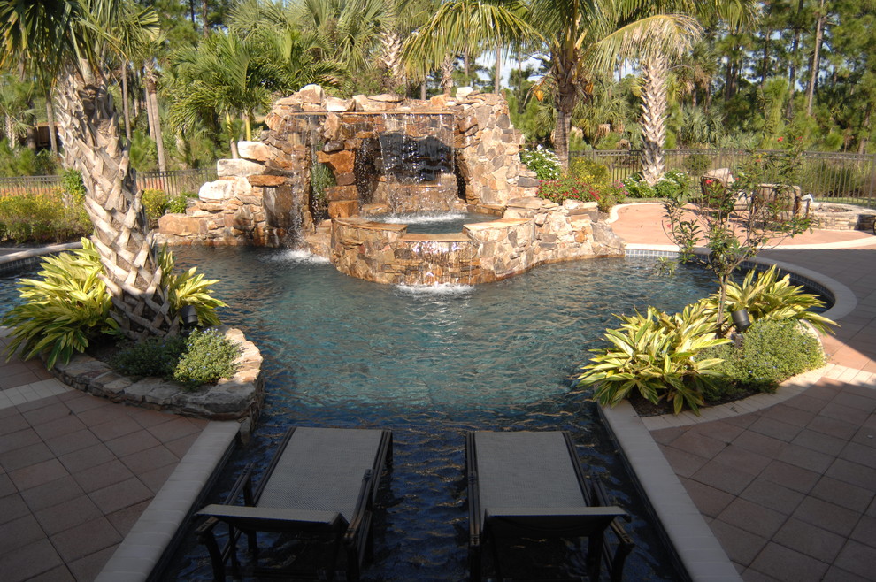 Linear Pools - Modern - Pool - Miami - by A&G Concrete Pools, Inc. | Houzz