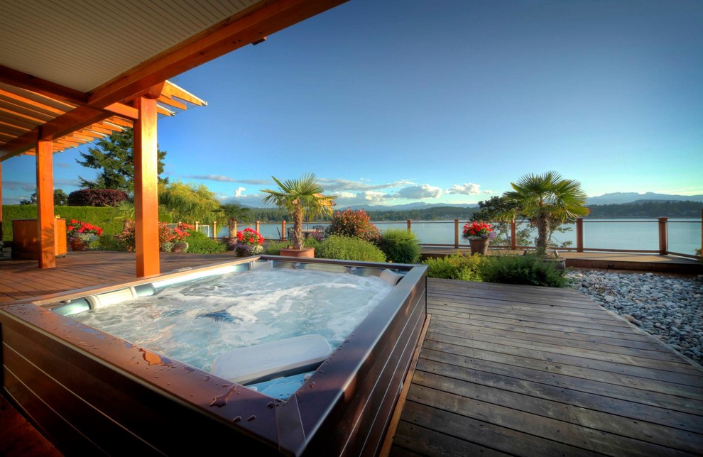 Liquid Design - Tropical - Pool - Calgary - by Jacuzzi Calgary | Houzz