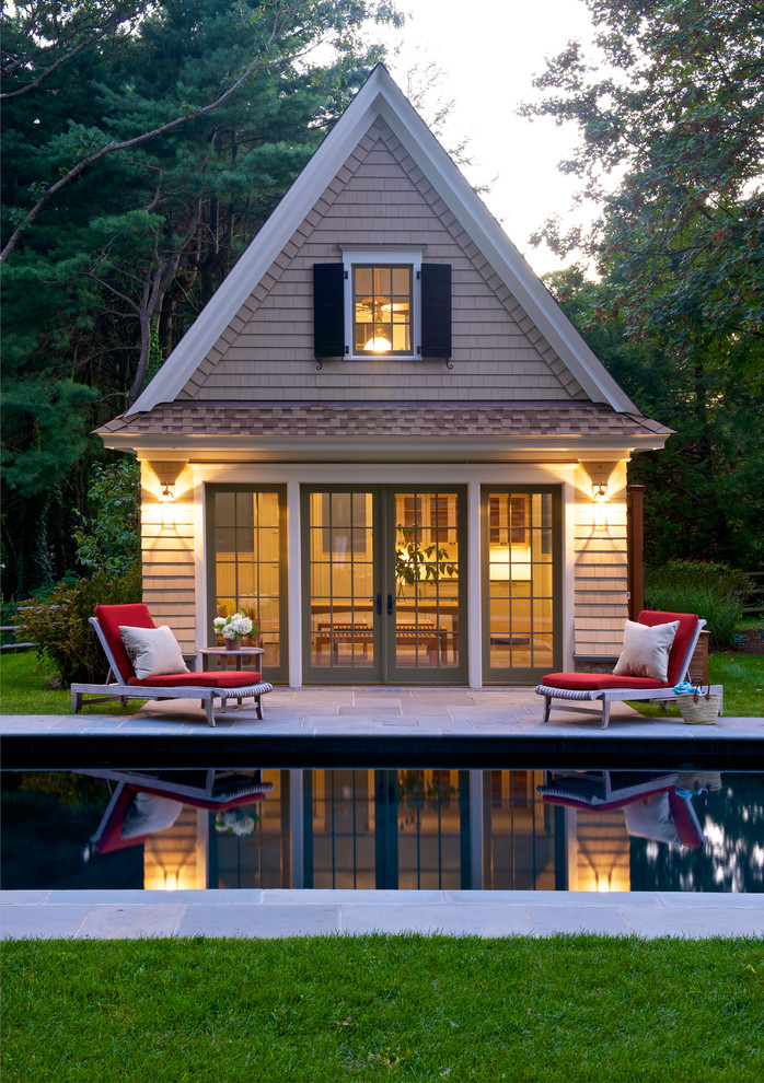Lone Tree Farm - Traditional - Pool - New York - by Country Club Homes ...