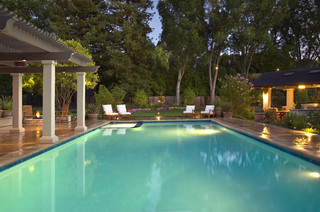 Los Altos Hills Renovation - Traditional - Pool - San Francisco - by ...