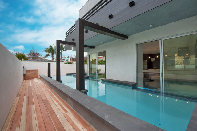 Los Angeles Contemporary Modern New Home - Colgate - Swimming Pool ...