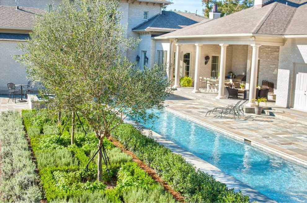 Louisiana Landscape Design - Traditional - Swimming Pool & Hot Tub ...