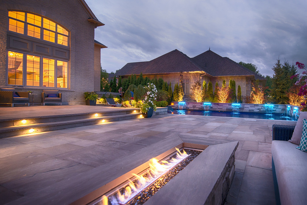Luxurious Outdoor Living - Contemporary - Pool - Toronto - by Elite ...