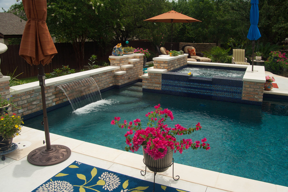 Luxury Backyards - Traditional - Pool - Austin - by Cody Pools, Inc ...