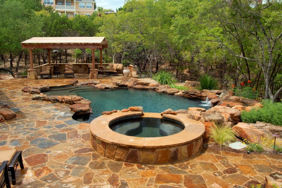 Luxury Backyards - Traditional - Pool - Austin - by Cody Pools, Inc ...