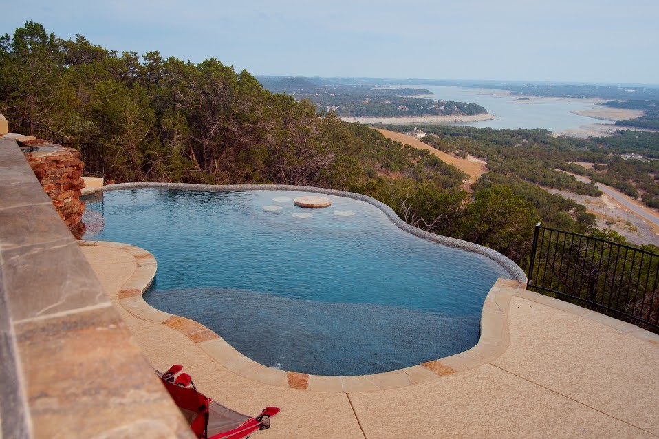 Luxury Backyards - Traditional - Pool - Austin - by Cody Pools, Inc ...