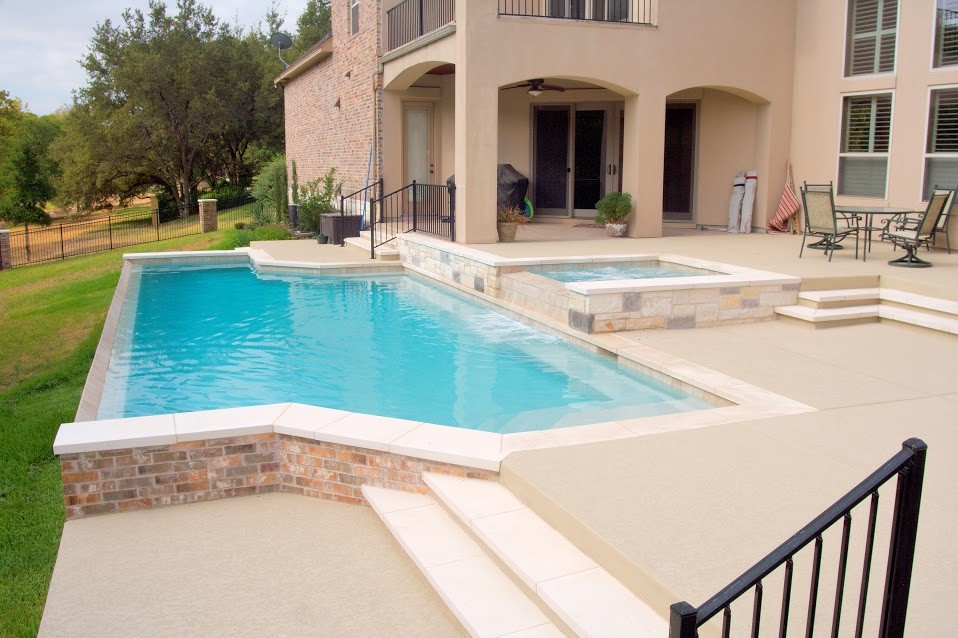 Luxury Backyards - Traditional - Pool - Austin - by Cody Pools, Inc ...