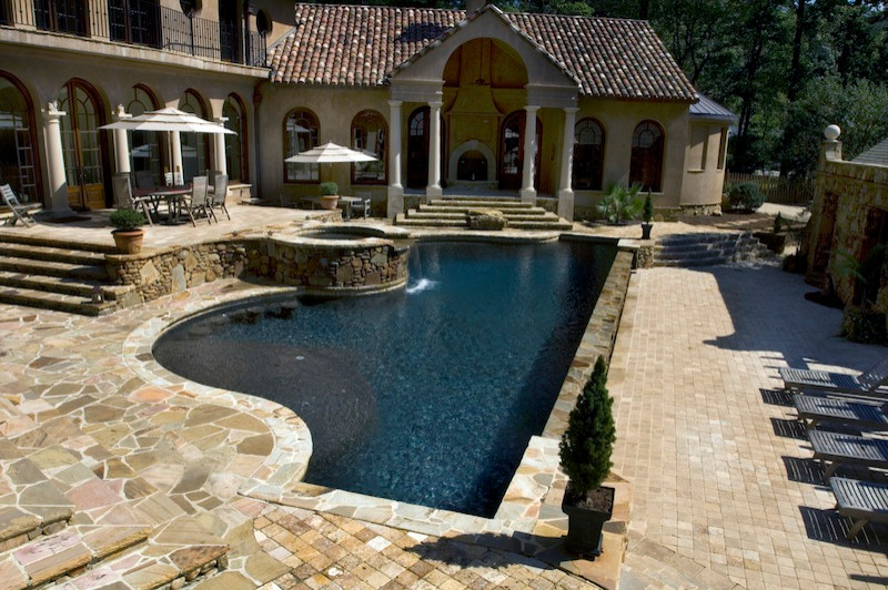 Luxury Backyards in Gaithersburg - Modern - Pool - Baltimore - by Elite ...