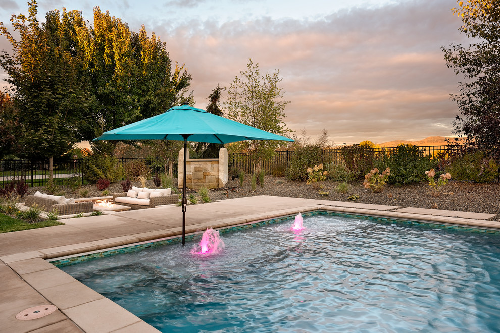 Luxury Pool - Modern - Pool - Boise - by Aquatech Pools by C.H.I. | Houzz
