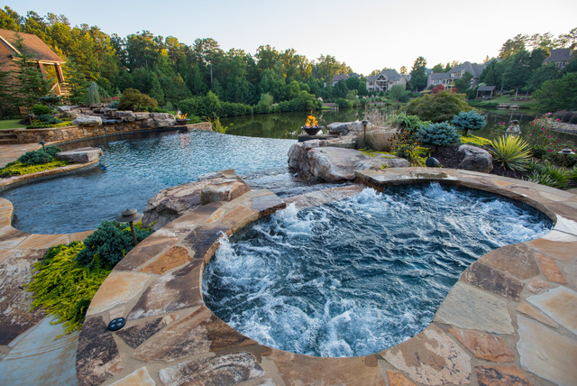 Luxury Pools by Georgia Classic Pool - Resort - Pools & Hot Tubs ...