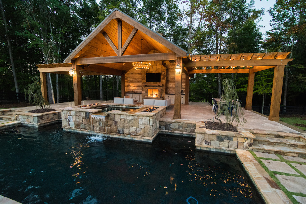 Luxury Pools by Georgia Classic Pool - Tropical - Pool - Atlanta - by ...