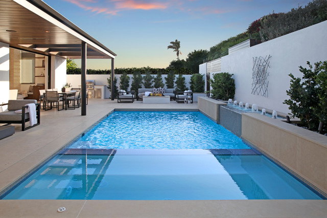 Malabar, Newport Beach - Contemporary - Pool - Orange County - by Jeri ...