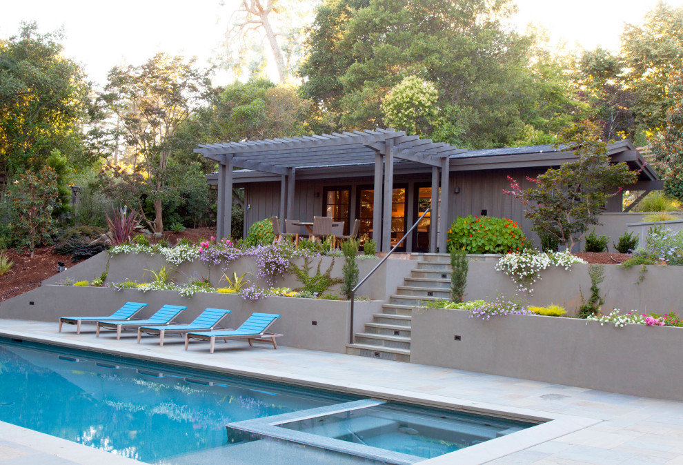 Marin Transitional Craftsman - Craftsman - Pool - San Francisco - by ...