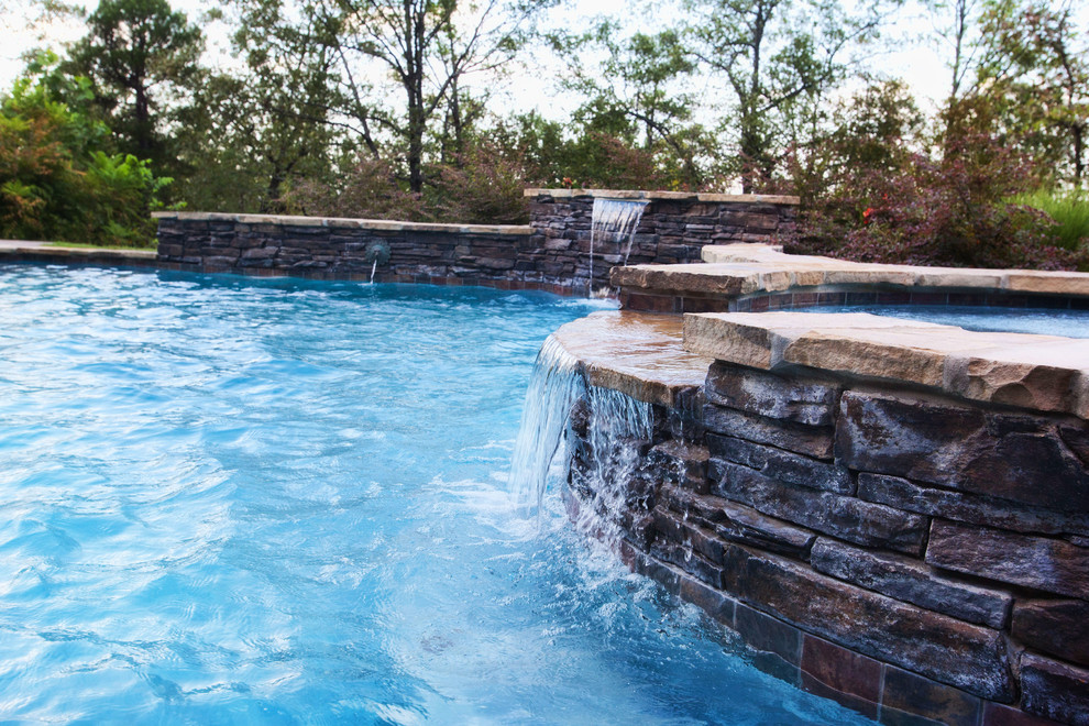 Maumelle - Traditional - Pool - Little Rock - by Elite Pools by Aloha ...