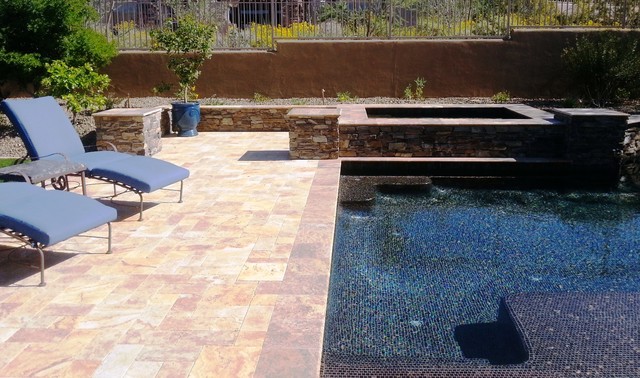 McDowell Mountain Ranch--Pool Deck - Traditional - Pool - Phoenix - by ...