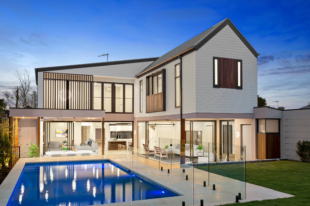 Mckinnon, Vic - rear renovation - Contemporary - Pool - Melbourne - by ...