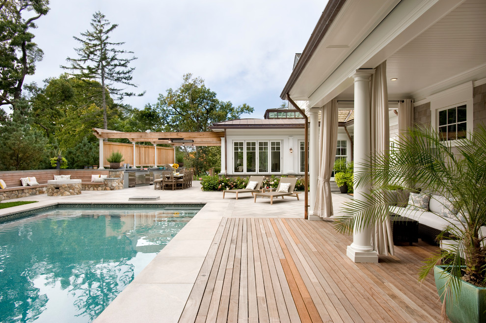 Meriam Hill House - Traditional - Pool - Boston - by Colin Smith ...